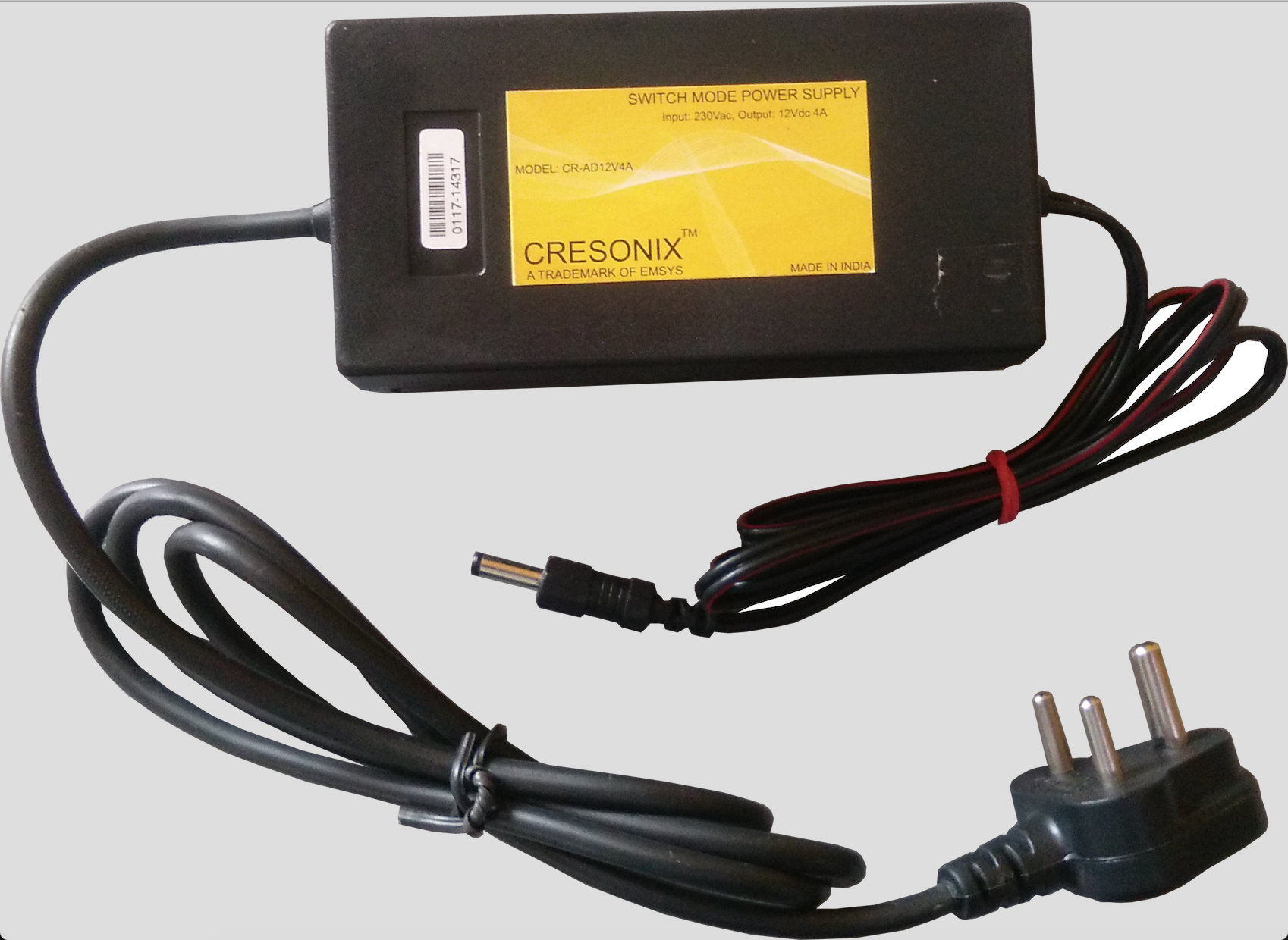 Buy 12V 4A DC Power Adapter, Supply, SMPS for PC, LCD and LED Monitors ...