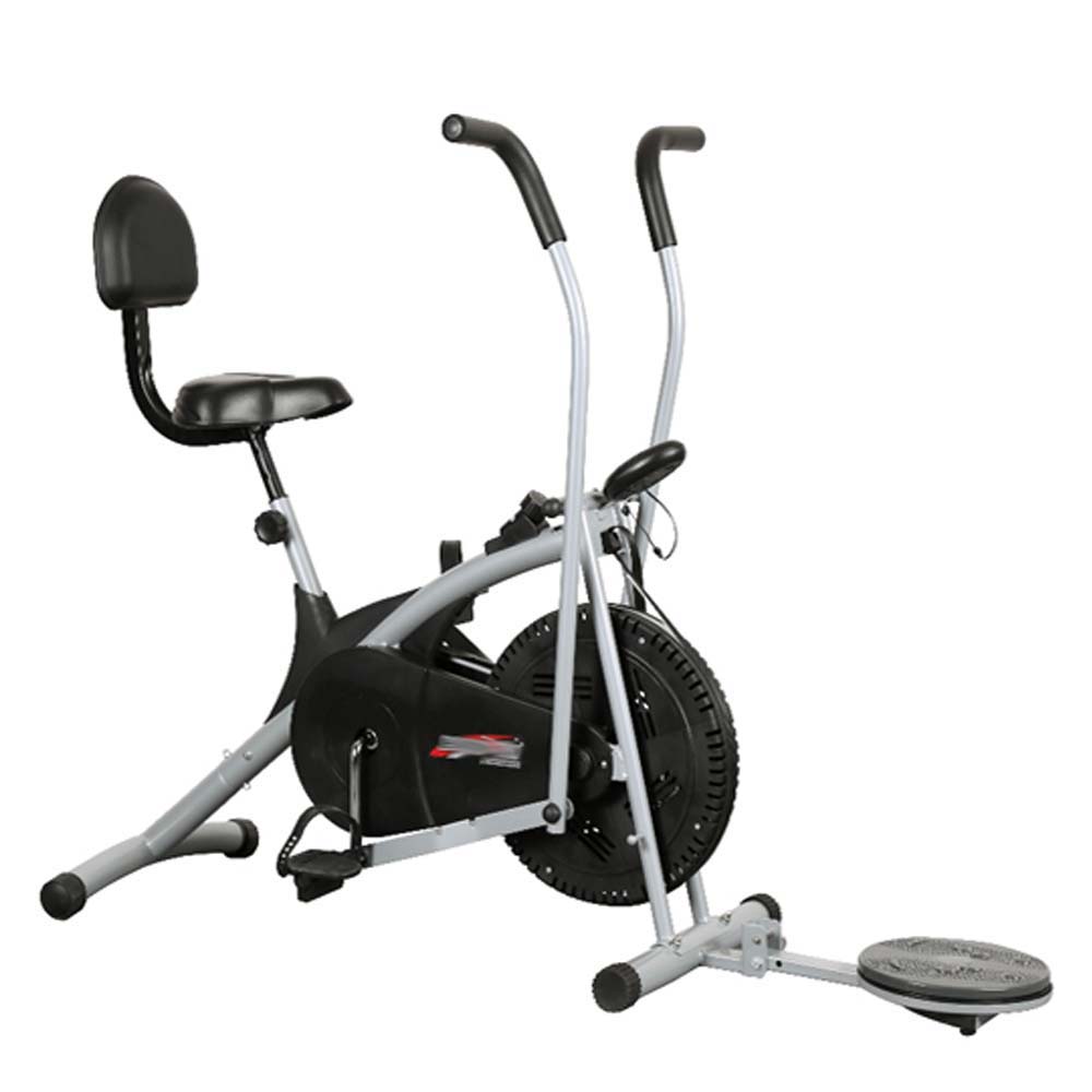 Buy Body Gym Air Bike Stamina Exercise Cycle With Back Twister ...