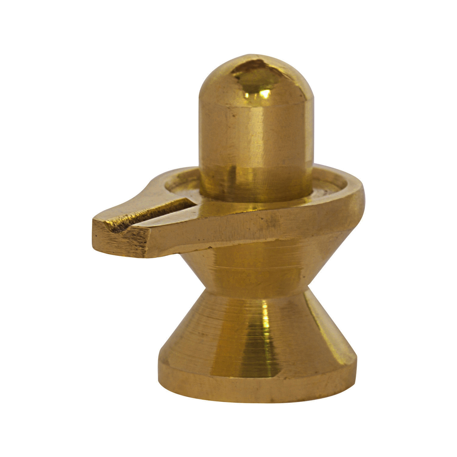 Buy Brass Small Shivling for Home Temple and Office Religious Figurine ...