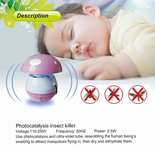 Buy IBS Repeller Pink Abs Plastic Mosquito Insects Trapper Killer Trap ...