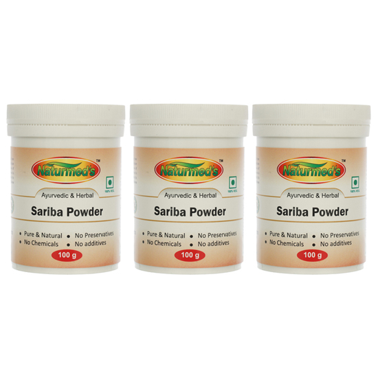 Buy NATURMED'S SARIBA (SARIVA) (HEDESMUS INDICUS) 100 GRMS JAR(PACK OF ...