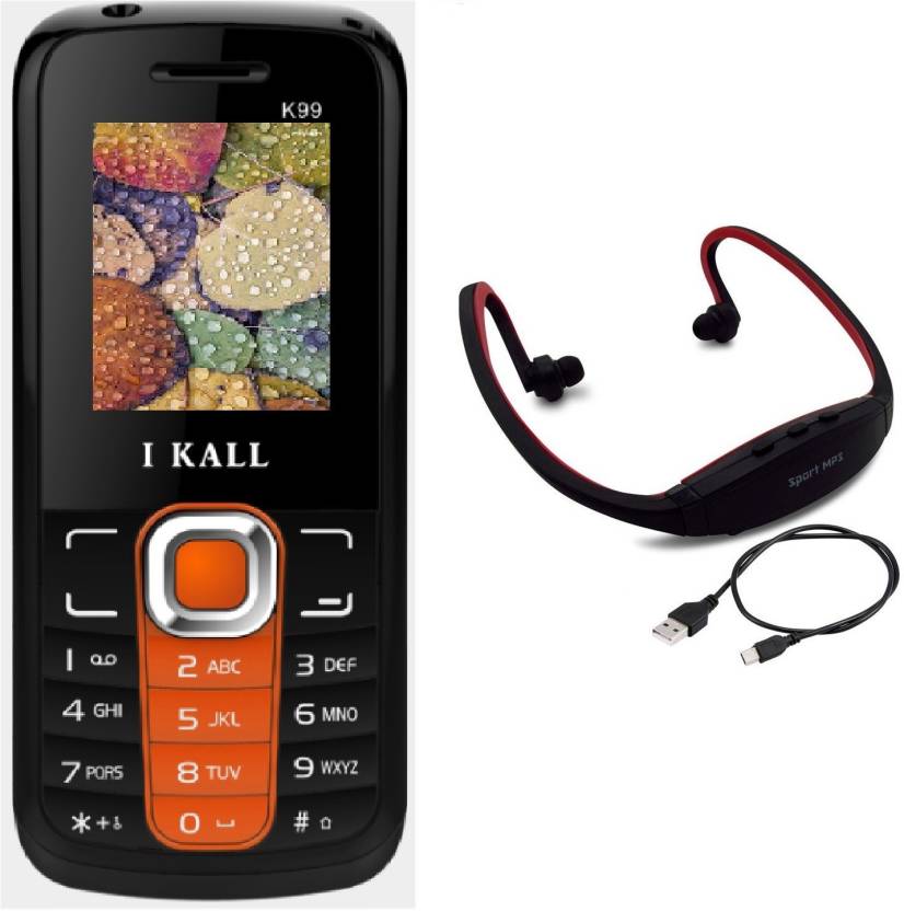 Buy IKall K99 1.8 InchDual Sim (No Earphones) Made in India with Neckband Online @ ₹1048 from ...