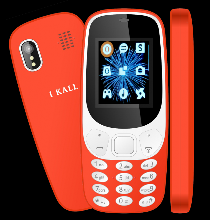 Buy IKall K3310 Blue 1.8 InchDual Sim Bis Certified Made In India Battery Saver (No Earphones ...