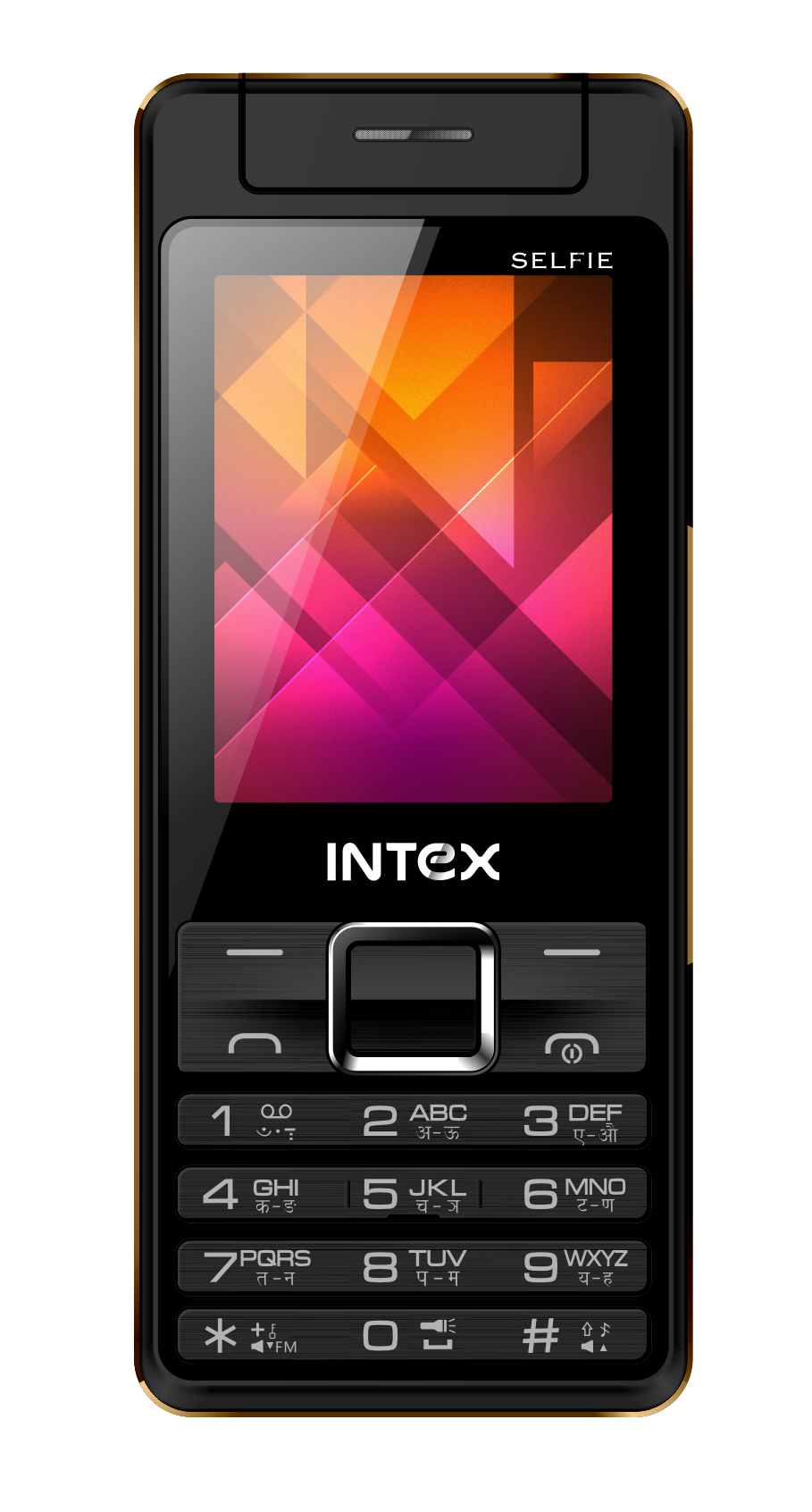Buy Intex Turbo Selfie+ (Black) Online @ ₹1475 from ShopClues