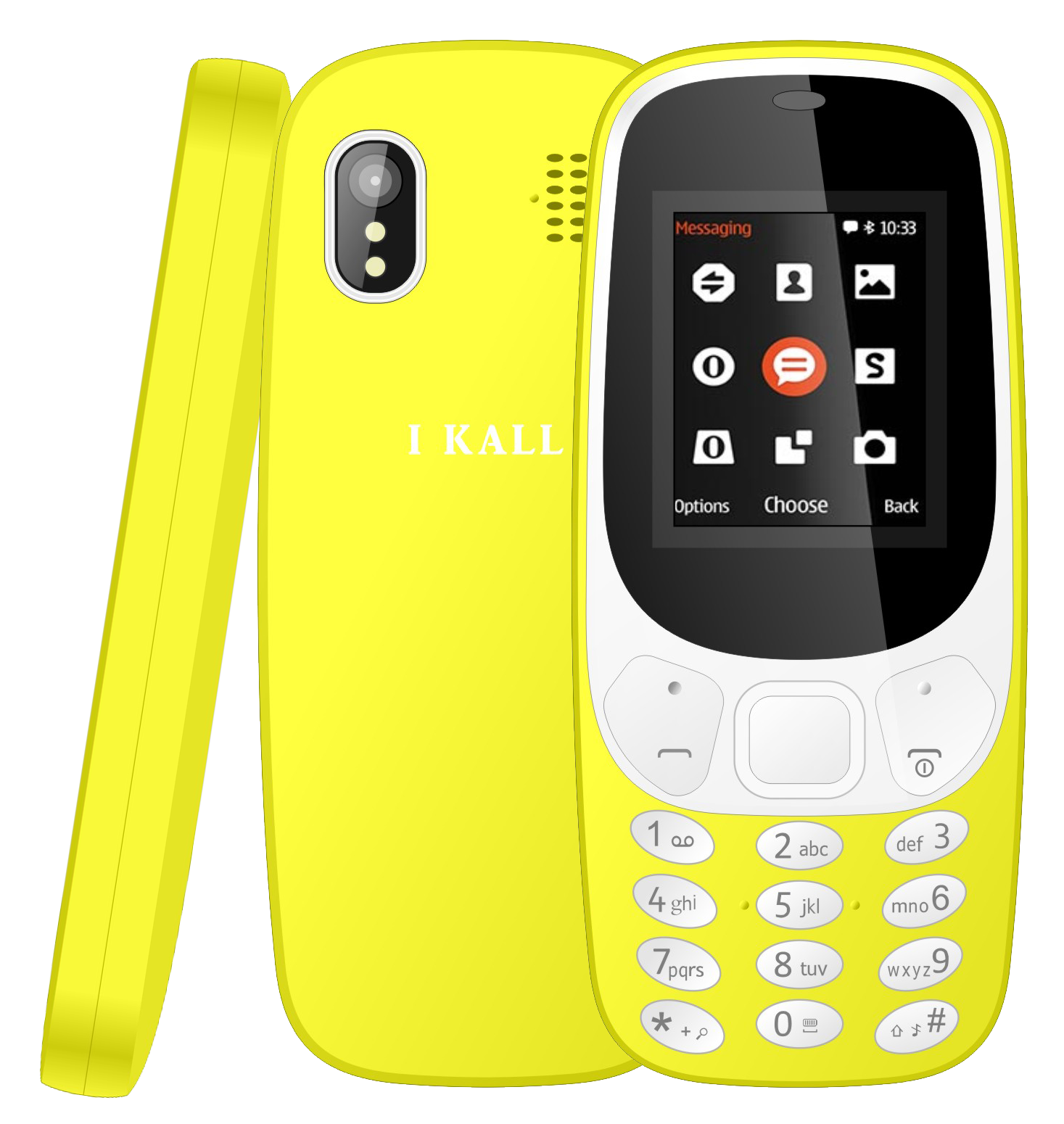 Buy IKall K3310 Sky Blue 1.8 InchDual Sim Bis Certified Made In India Battery Saver (No ...
