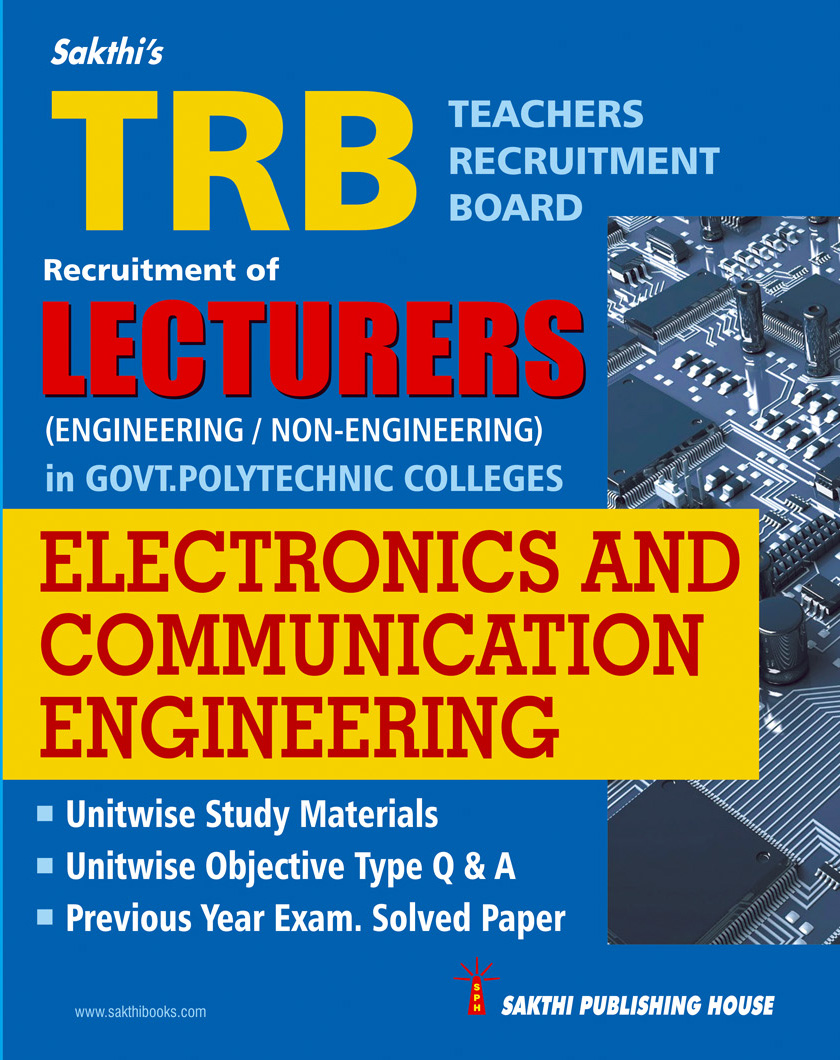 Buy Trb Lecturers Electronics And Communication Engineering (Govt ... Buy Trb Lecturers Electronics And Communication Engineering (Govt ...