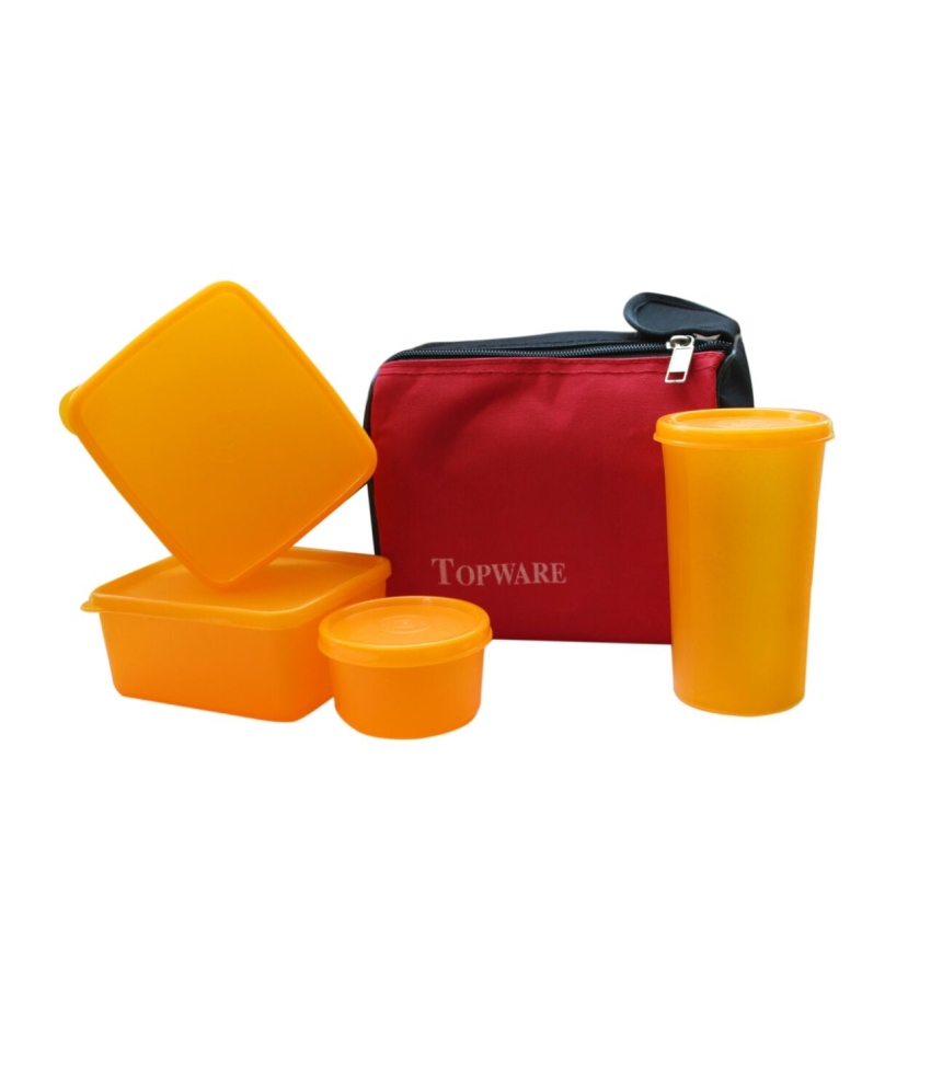 Buy Topware Yellow Lunch Box Online @ ₹399 from ShopClues