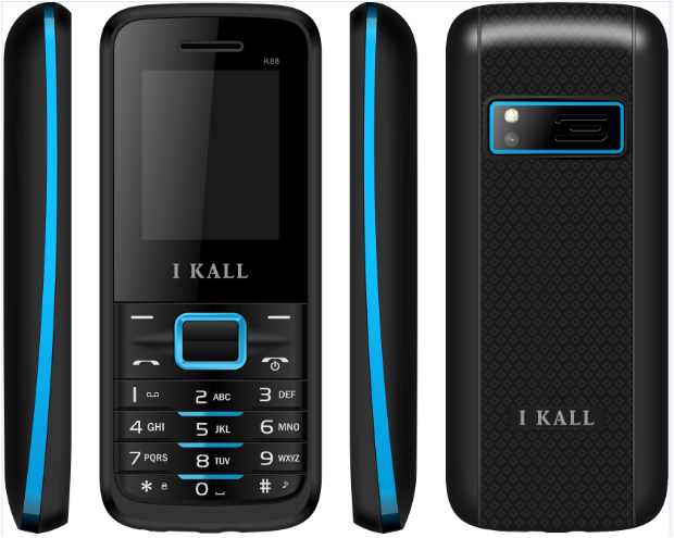 Buy IKall K88 BlackBlue 1.8 InchDual Sim (No Earphones) Made in India Online @ ₹549 from ShopClues