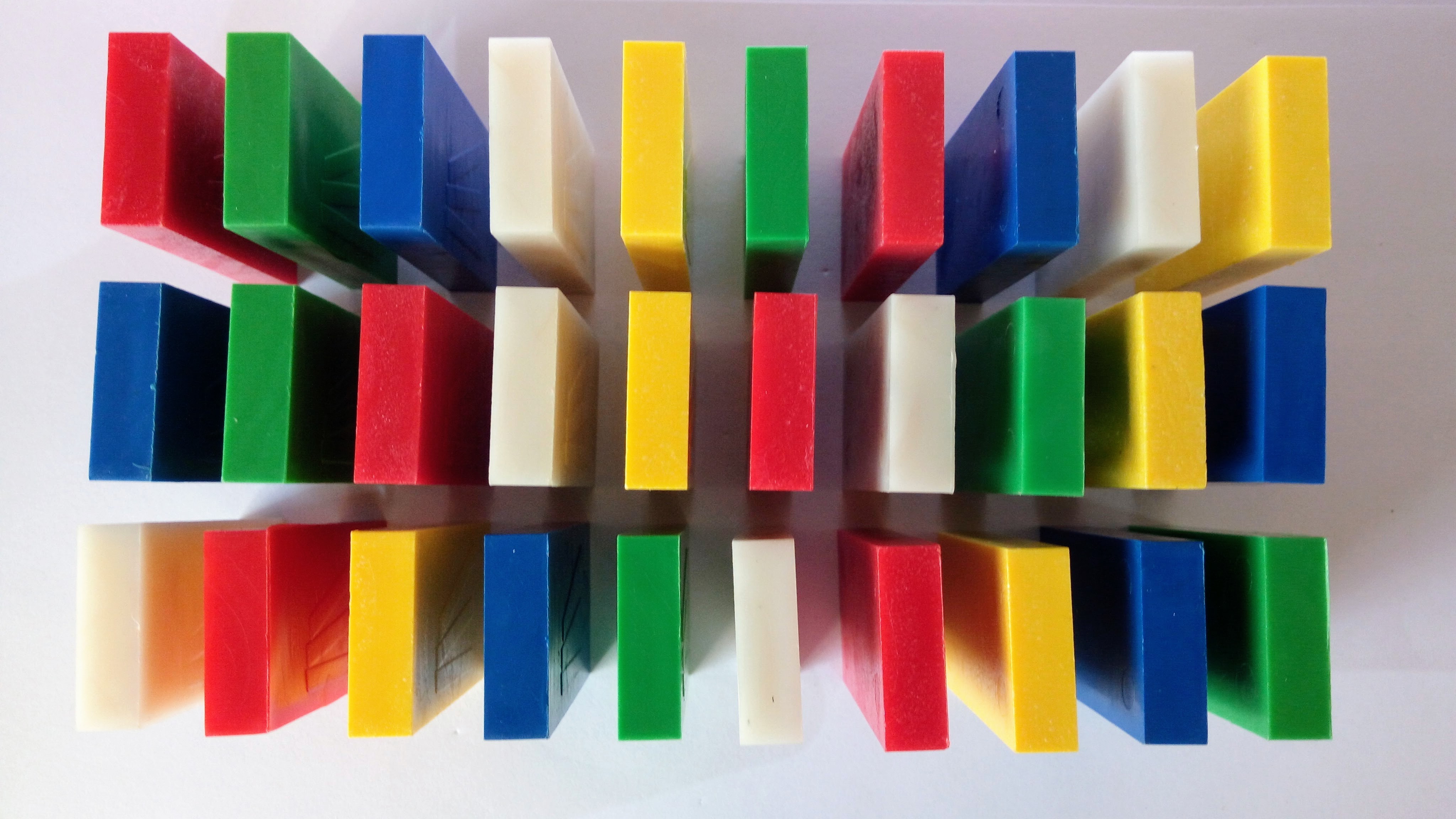 Buy Toppling Dominoes, four color, 30 pieces Online @ ₹248 from ShopClues