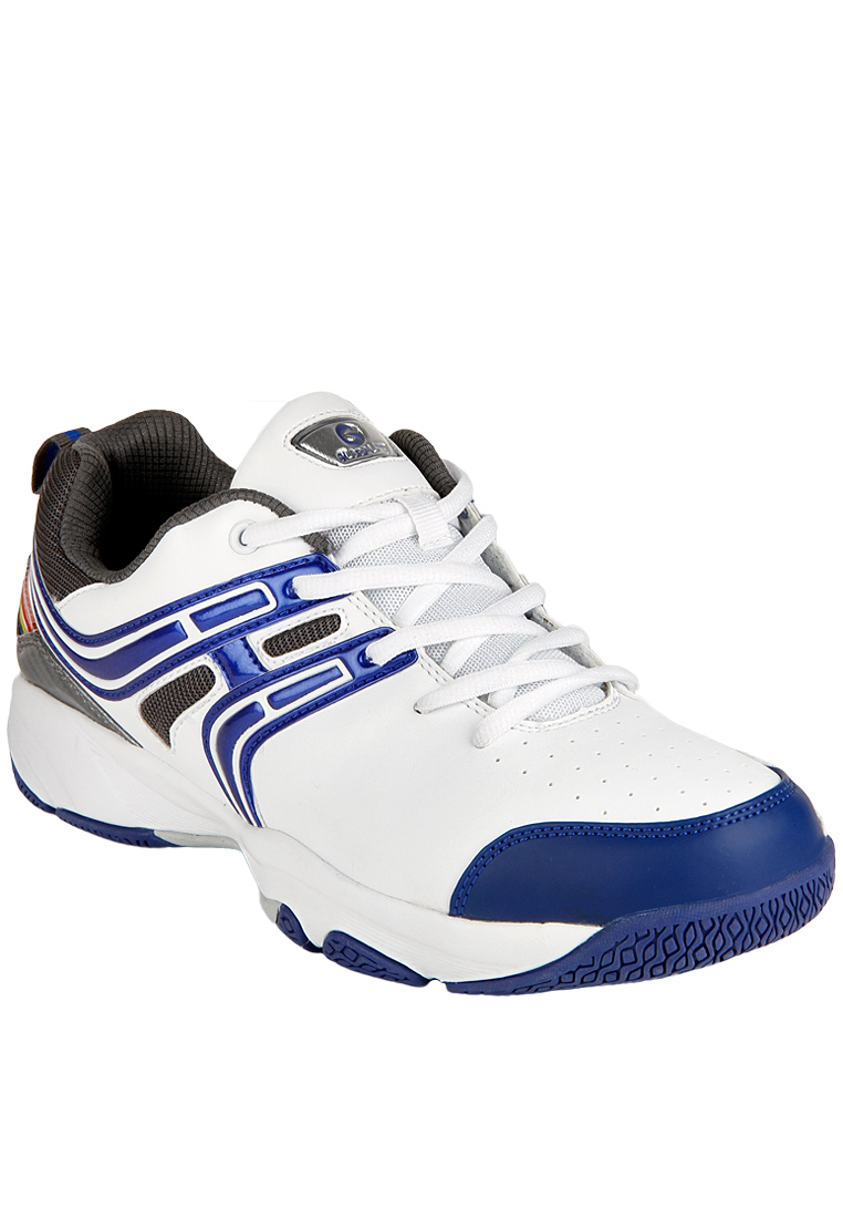 Globalite Men Stride White Navy Shoes
