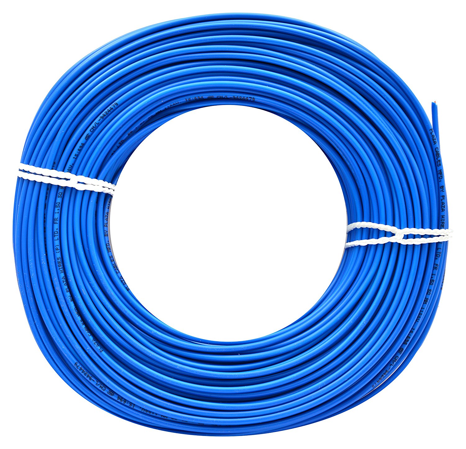 Buy Plaza Cables 1.5 sq mm Copper PVC Insulated Electrical Wire/Cable ...