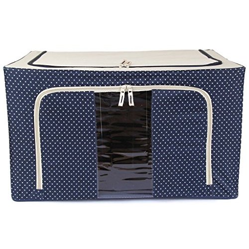 Buy Styleys Foldable Cloth Storage Box with Steel Frames Underwear ...