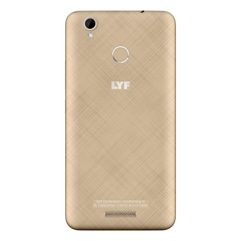 Buy LYF water 7s (3 GB,16 GB,Gold) Online @ ₹10000 from ShopClues
