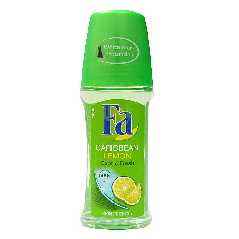 Buy IMPORTED FA CARIBBEAN LEMON EXOTIC FRESH ROLL ON - 50 ML Online ...