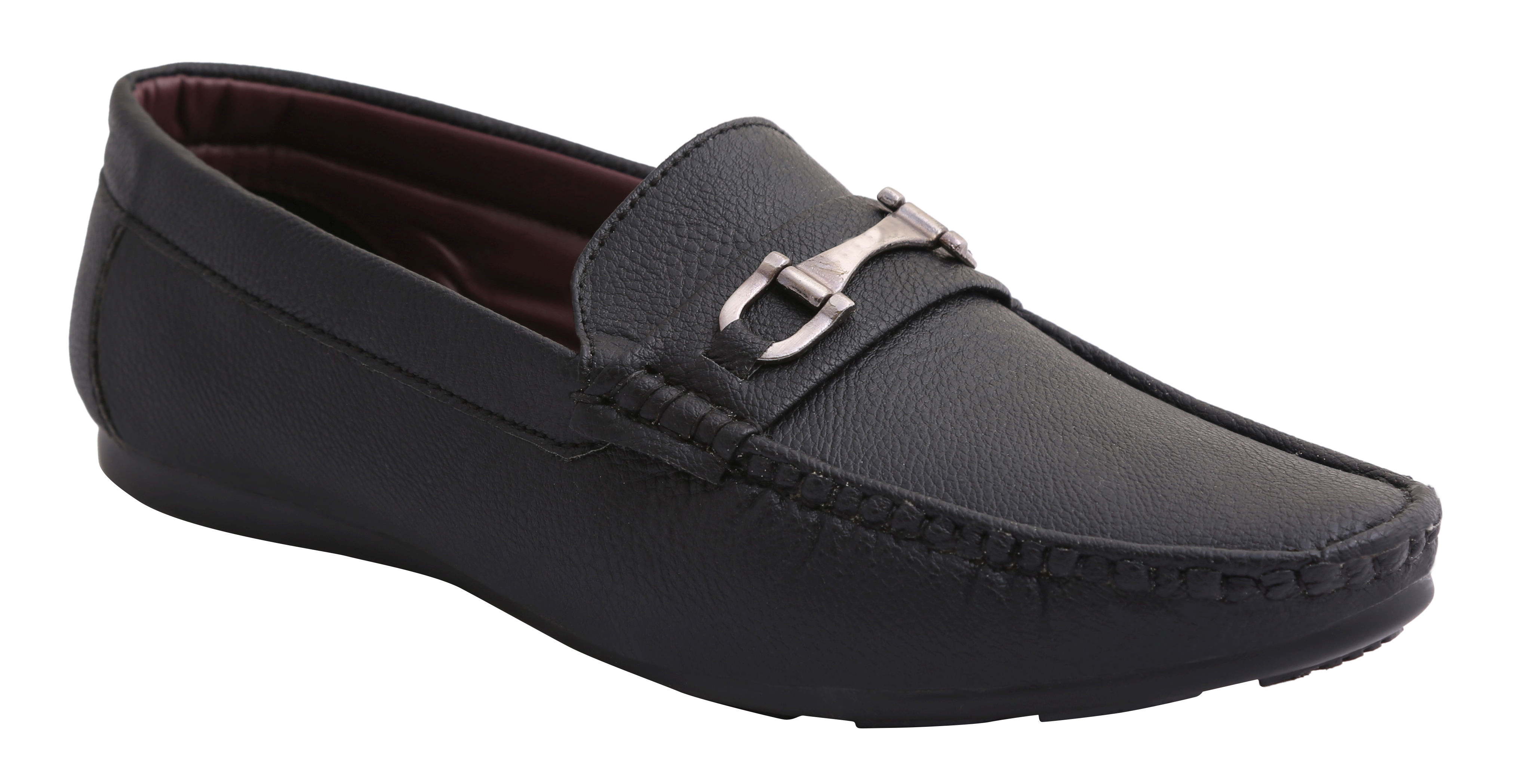 Buy Stylos Men's Black 1510 Loafer Shoes Online @ ₹499 from ShopClues