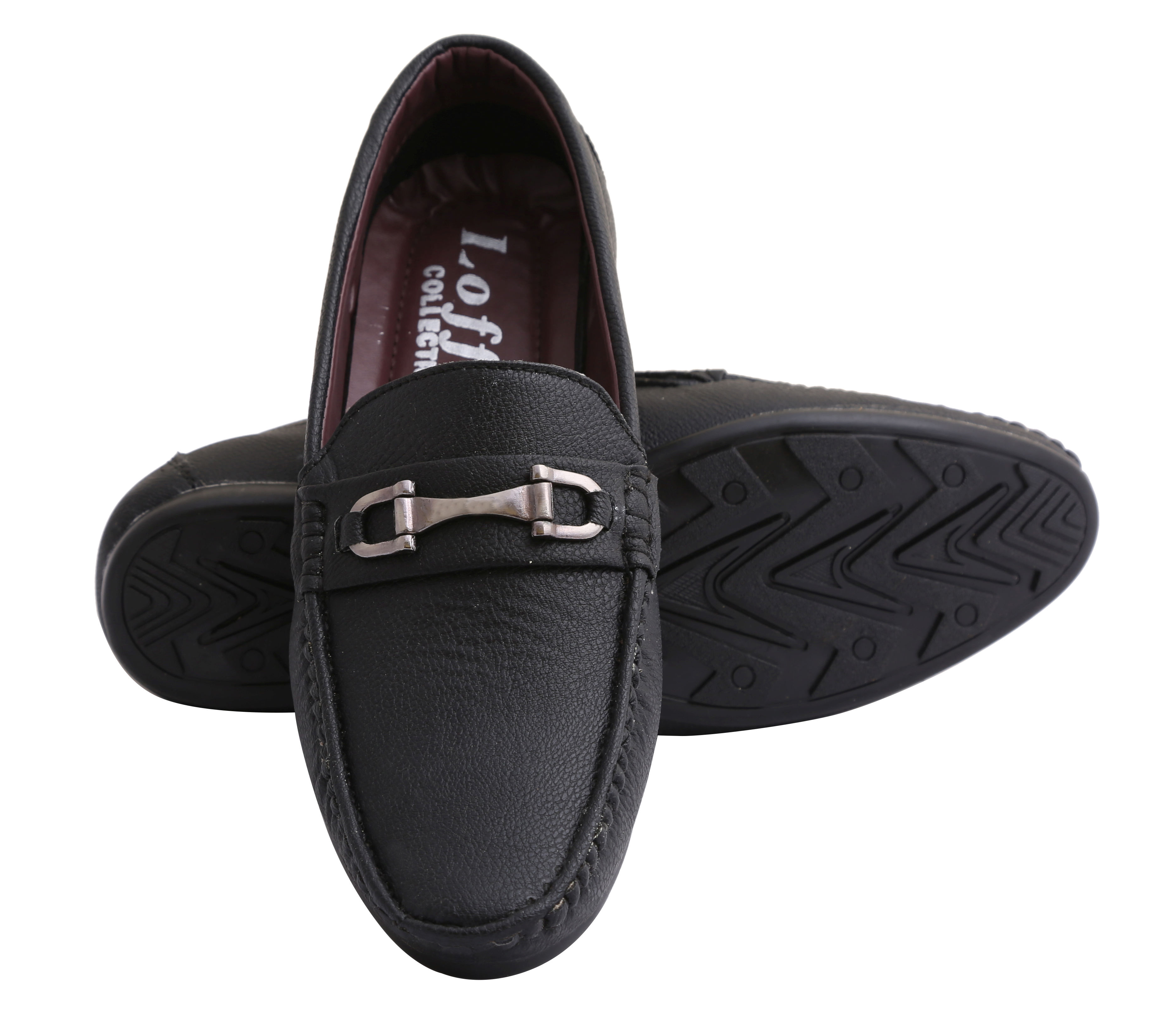 Buy Stylos Men's Black 1510 Loafer Shoes Online @ ₹499 from ShopClues