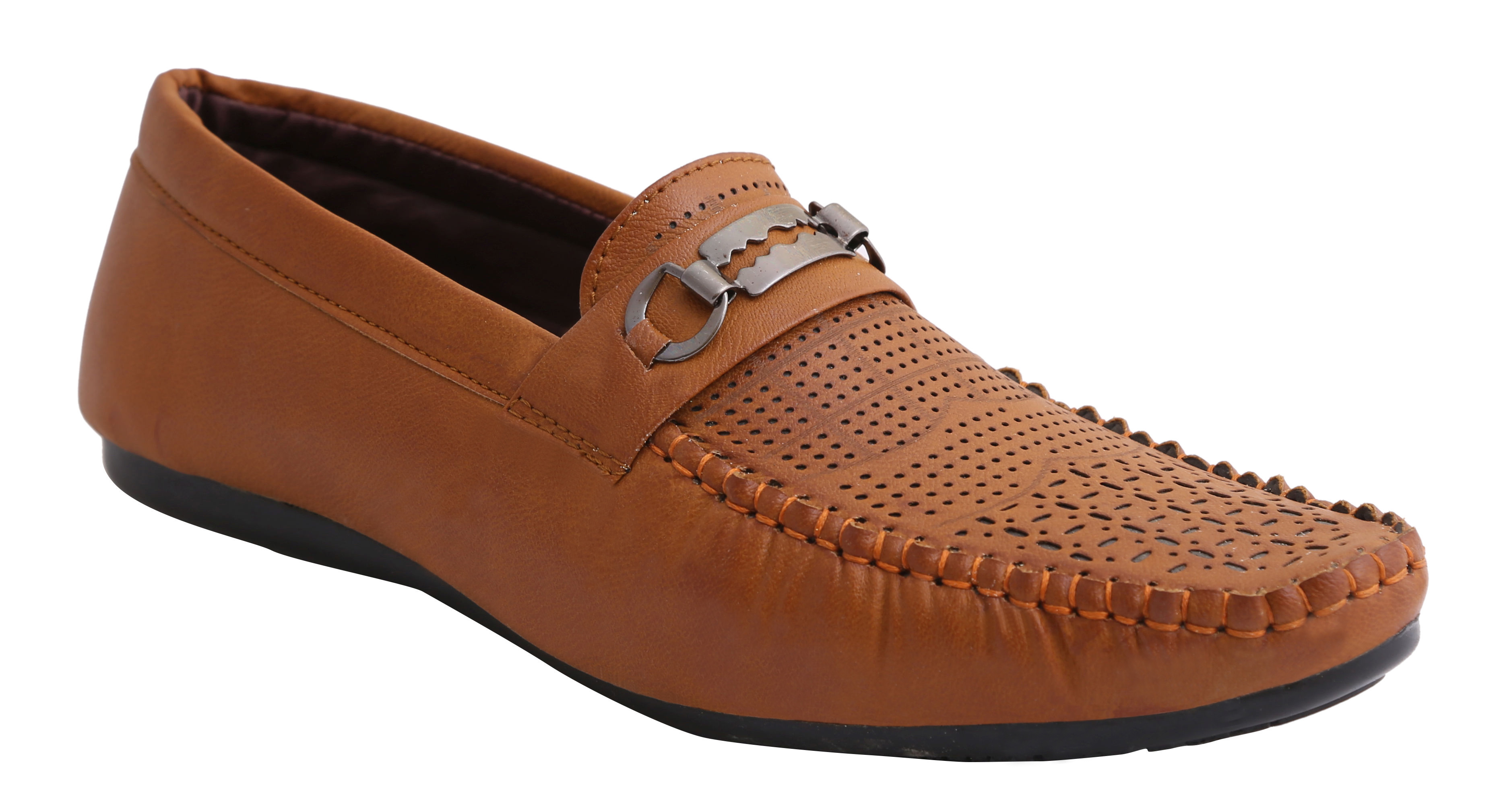 Buy Stylos Men's Tan 1517 Loafer Shoes Online @ ₹499 from ShopClues