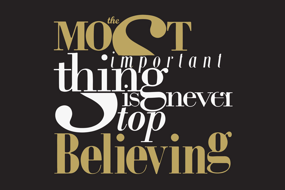 Buy Posterskart Motivational Typography Quote Poster (12 x 18 inch ...