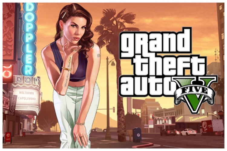 Buy Posterskart GTA Grand Theft Auto Poster (12 x 18 inch) Online ...