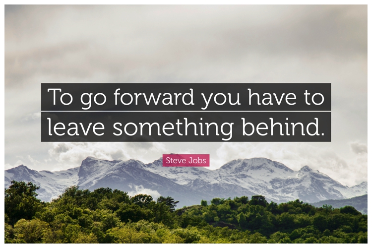 Buy Posterskart Go Forward Steve Jobs Motivational Quote Poster (12 x ...