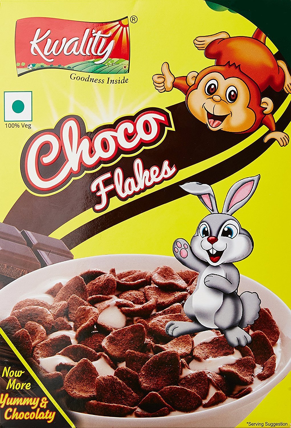 Buy Kwality Choco Flakes 375g (Buy 1 Get 1 Free) Online @ ₹198 from ...