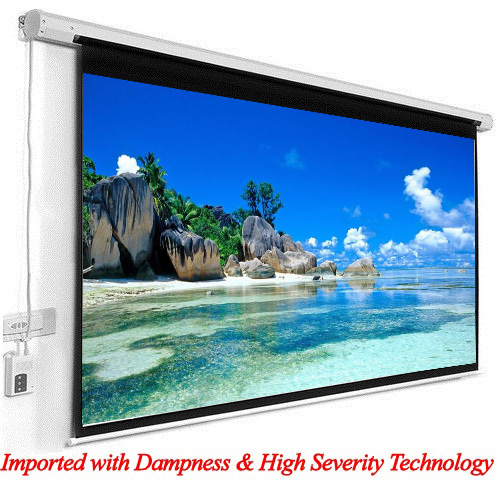 Buy 5 X 7 Motorized Projector screen 100 MS+ 24 Top Border (20301524 ...