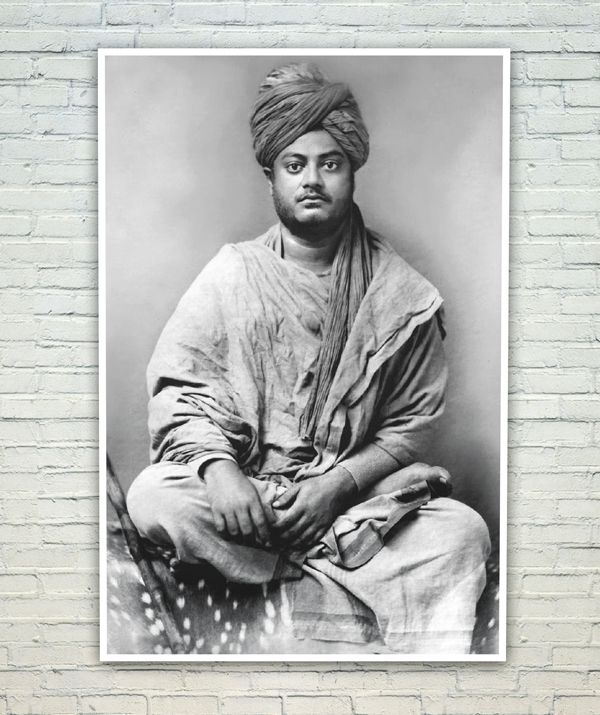 Buy Posterskart Swami Vivekananda Vintage Poster (12 x 18 inch) Online ...