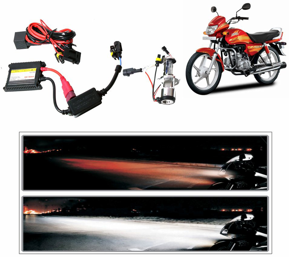 Online Relax Xenon Motorcycle HID Light 8000K For HERO HF DELUXE Prices ...