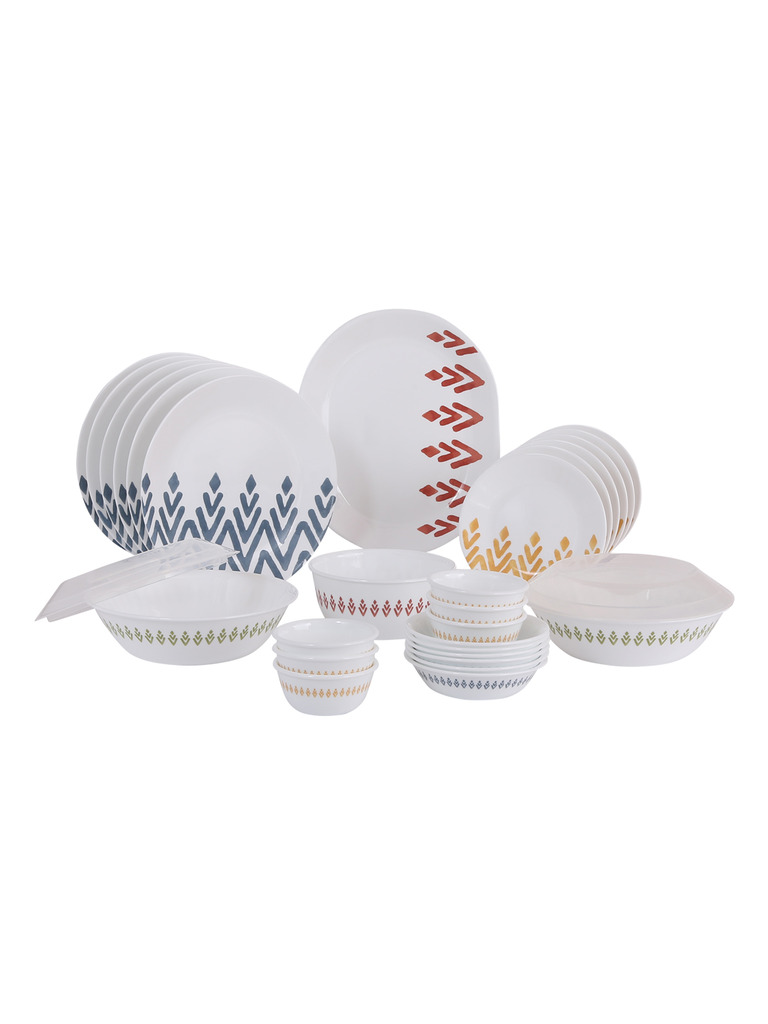 Buy Corelle Vive Range Zamba 30 Pcs Dinner Set Online @ ₹13260 from ...