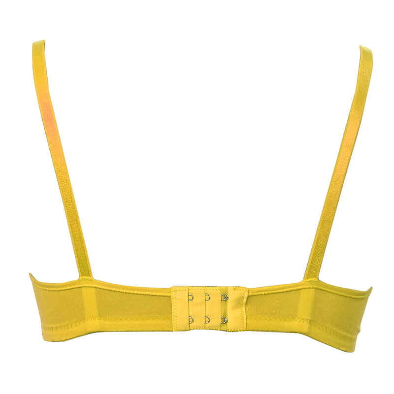 Buy Arlopa Lo Wirefree Padded Bra Yellow Online @ ₹529 from ShopClues