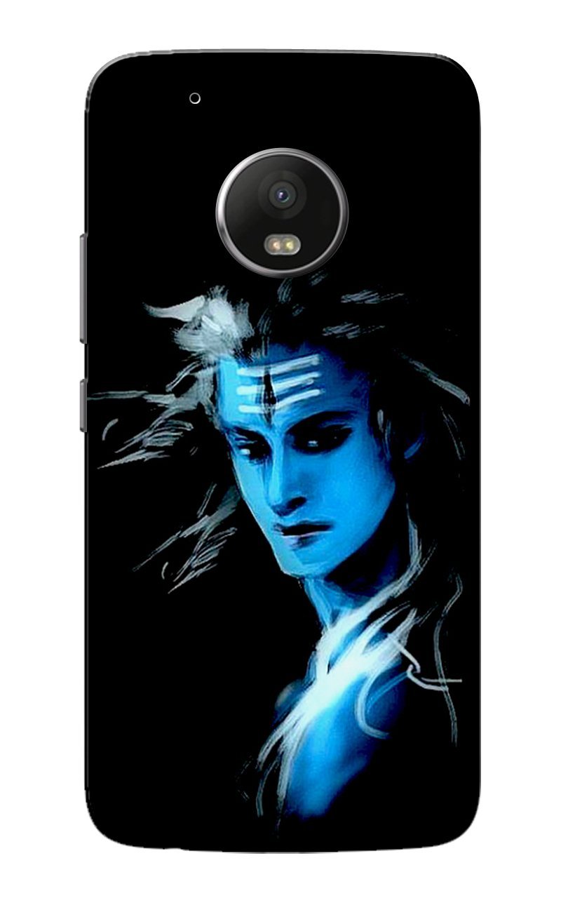 Buy Moto G5 Plus Case, Lord Shiva Slim Fit Hard Case Cover/Back Cover ...