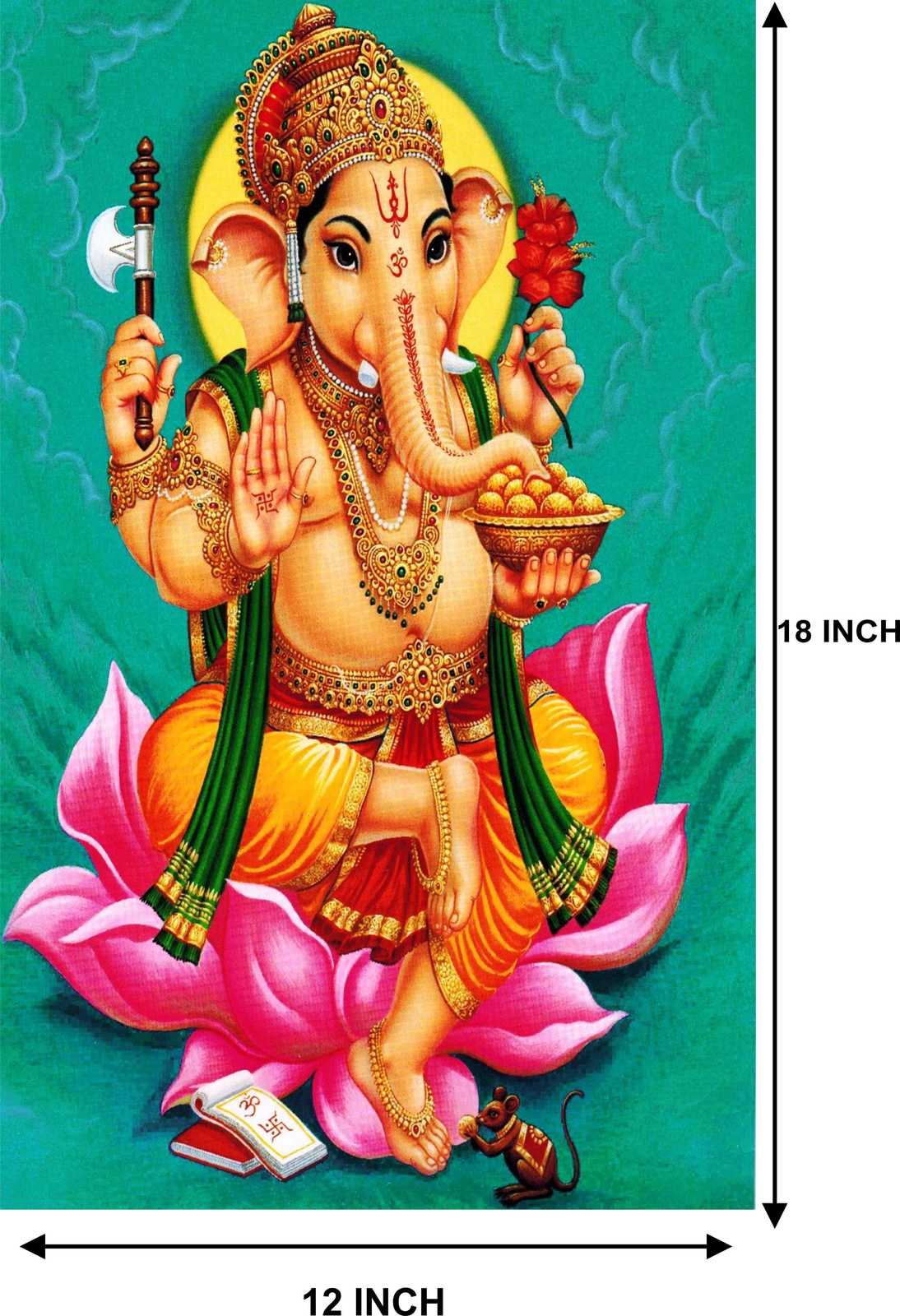 Buy Lord Ganesh Ji Poster Online @ ₹179 from ShopClues