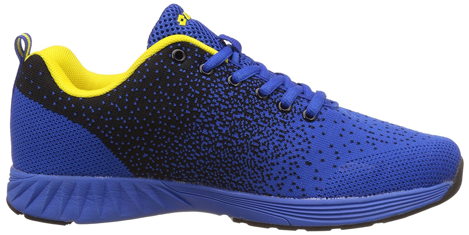 Buy Lotto Men's Blue,Yellow Lace Up Running Shoe Online @ ₹4499 from ...