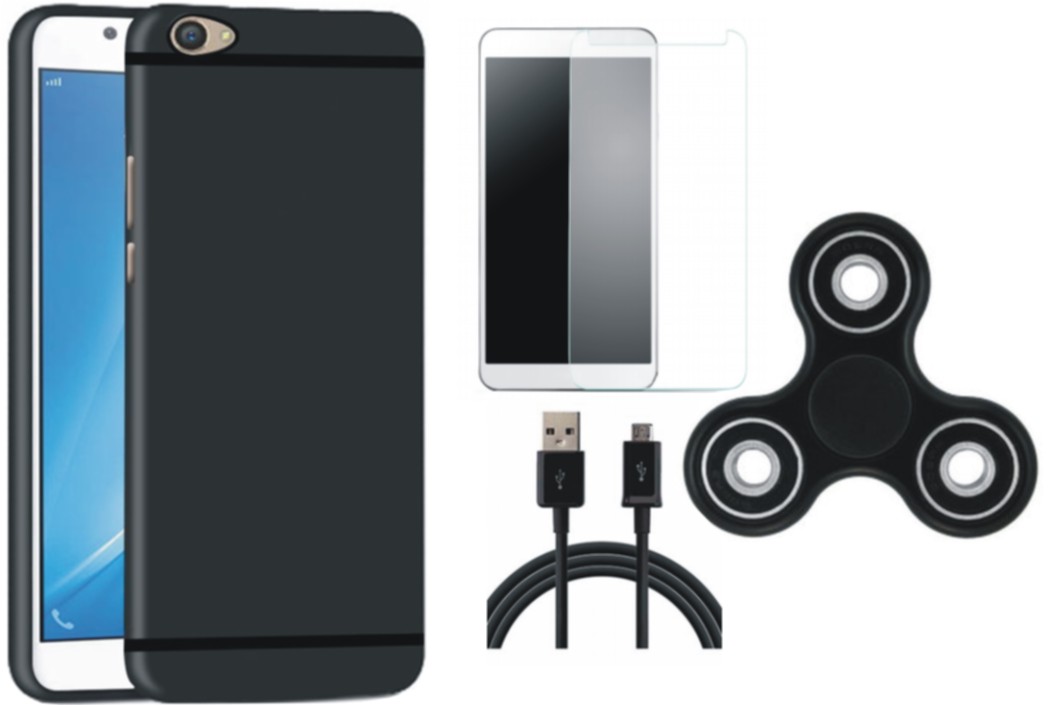 Buy Samsung J7 Prime Soft Silicon Slim Fit Back Cover with Spinner ...