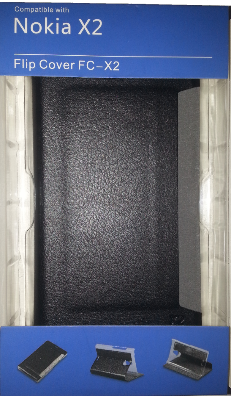 Online ORIGINAL NOKIA Flip Cover For Nokia X2 - Black Prices ...