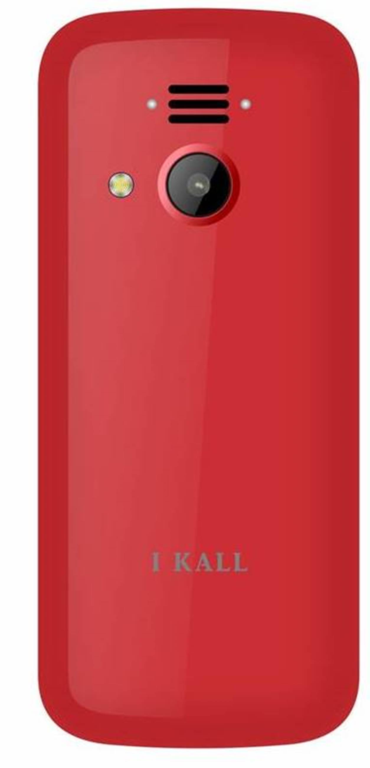 Buy IKall K12 New Red (Dual Sim, 1.8 Inch Display, BIS Certified, Made In India) Mobile with ...