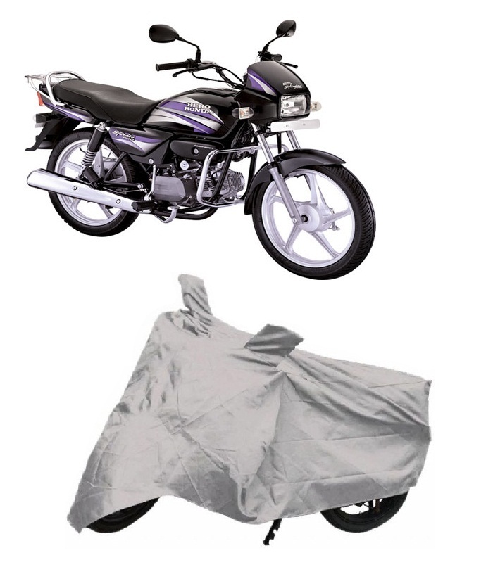 Buy Bigwheels Premium Quality Silver Matty Two Wheeler Bike Body Cover ...
