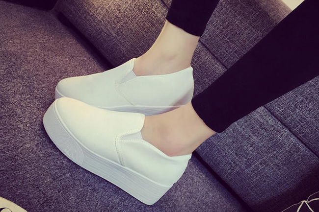 Buy STREETSTYLESTORE Women's White Smart Casuals Shoes Online @ ₹899 ...