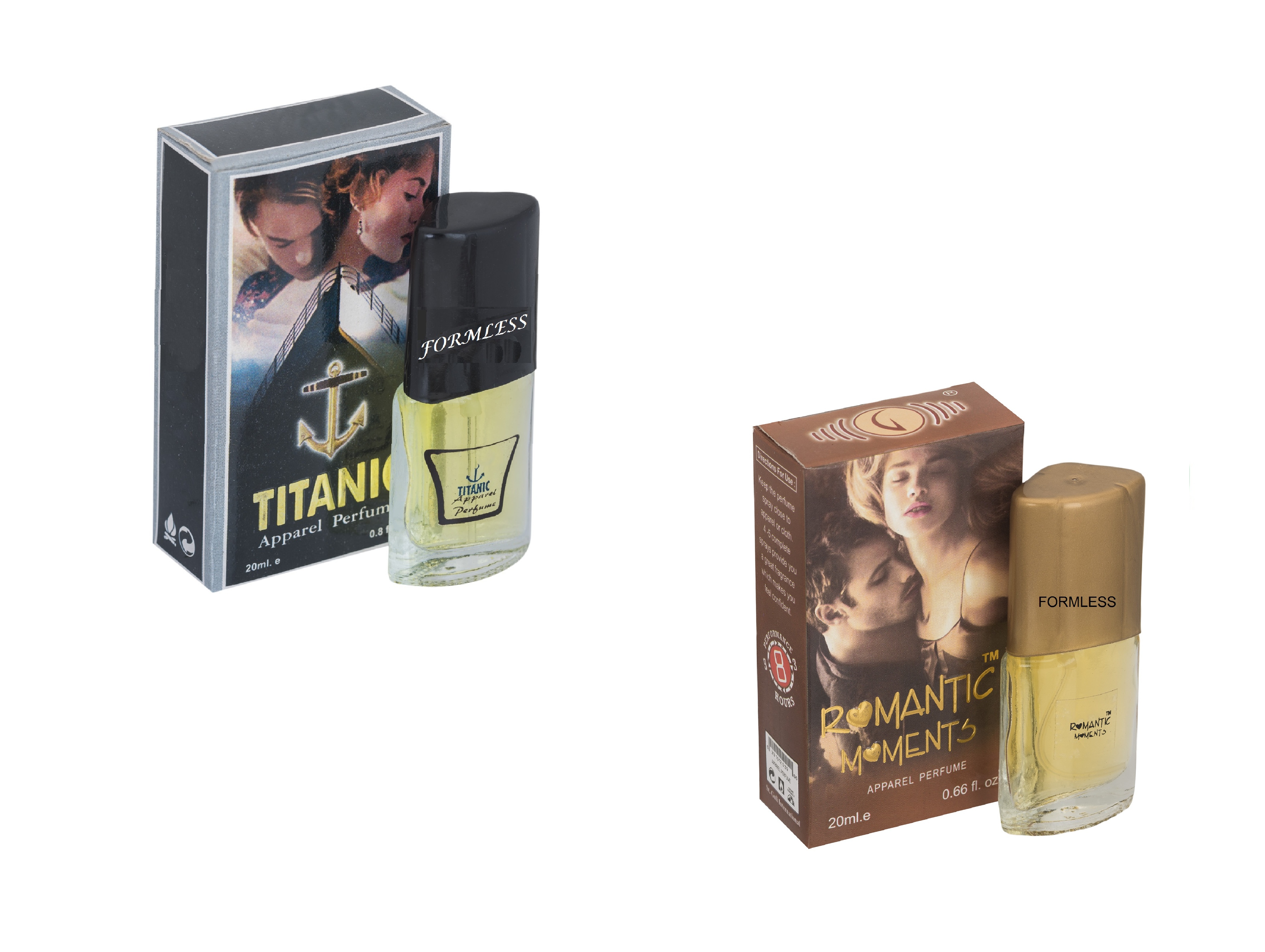 Buy Combo Titanic 20ml-Romantic moment 20ml perfume Online @ ₹449 from ...