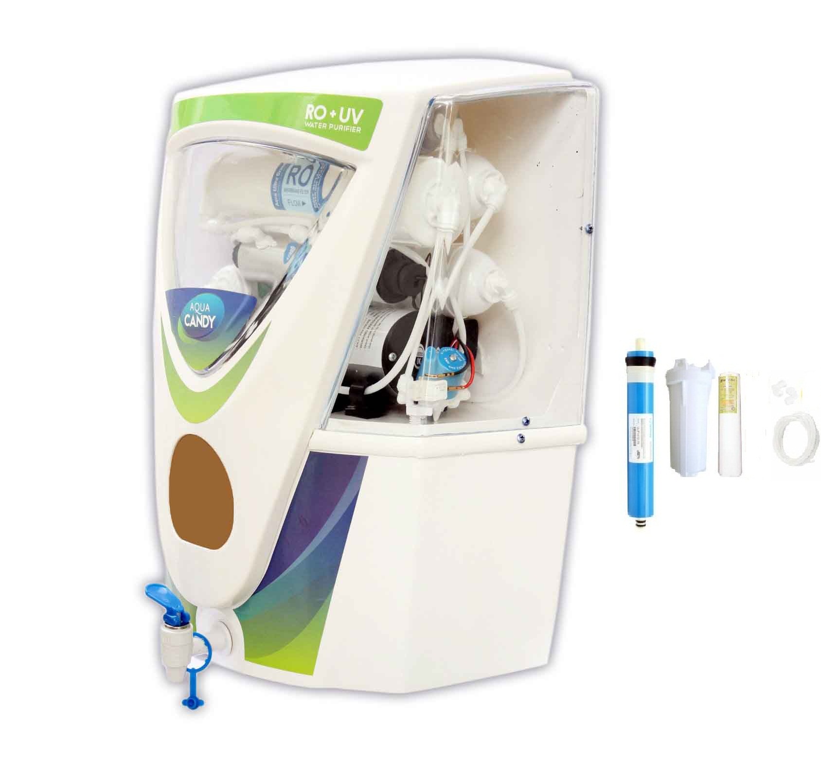 Buy Earth RO Systems RO+UV+UF+TDS controller water purifier free pre ...