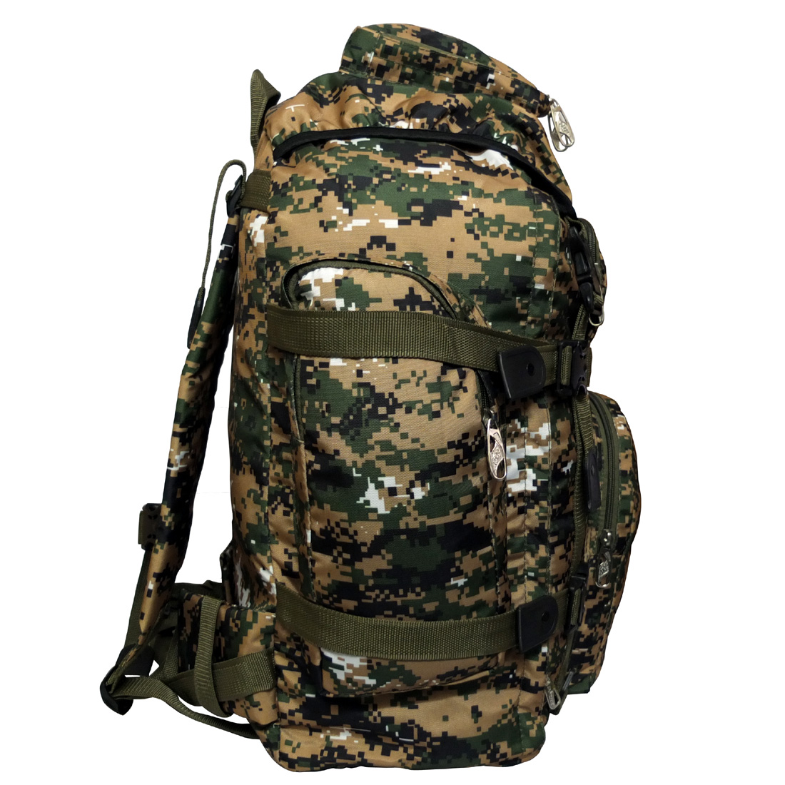Buy Donex Solid 60 L Attachi style Hiking, Rucksack Backpack Military ...