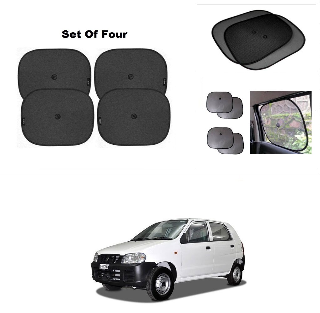 Buy AutoStark Car Window Sunshades And Easy to install (Black ...