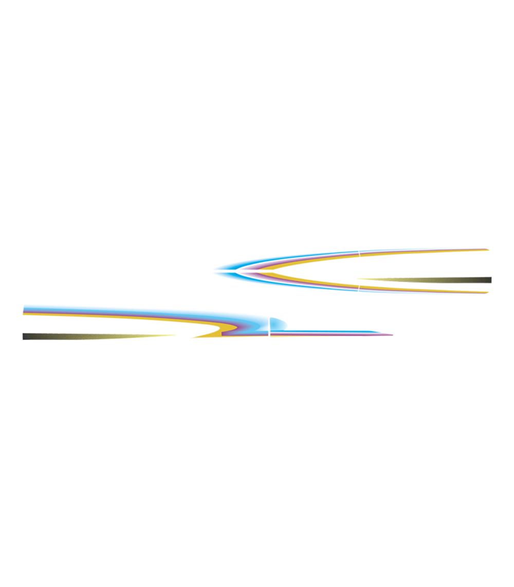 Buy Blue Gold Graphics (Decals) for Toyota Qualis Luxury Online @ ₹1800 ...