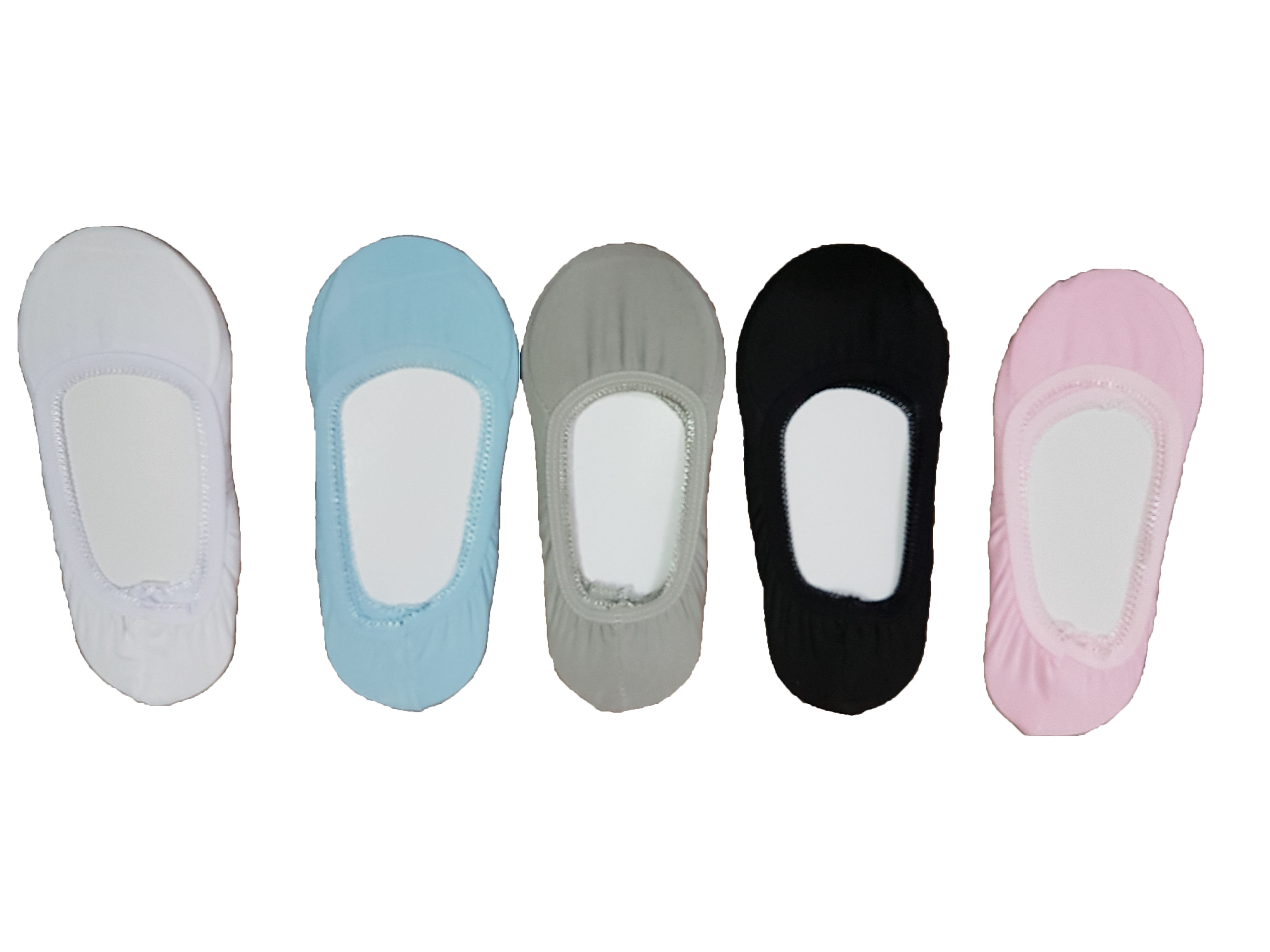 Buy Nandini 5 Pairs Cotton Colorful Footies Womens Hidden Foot No Show ...