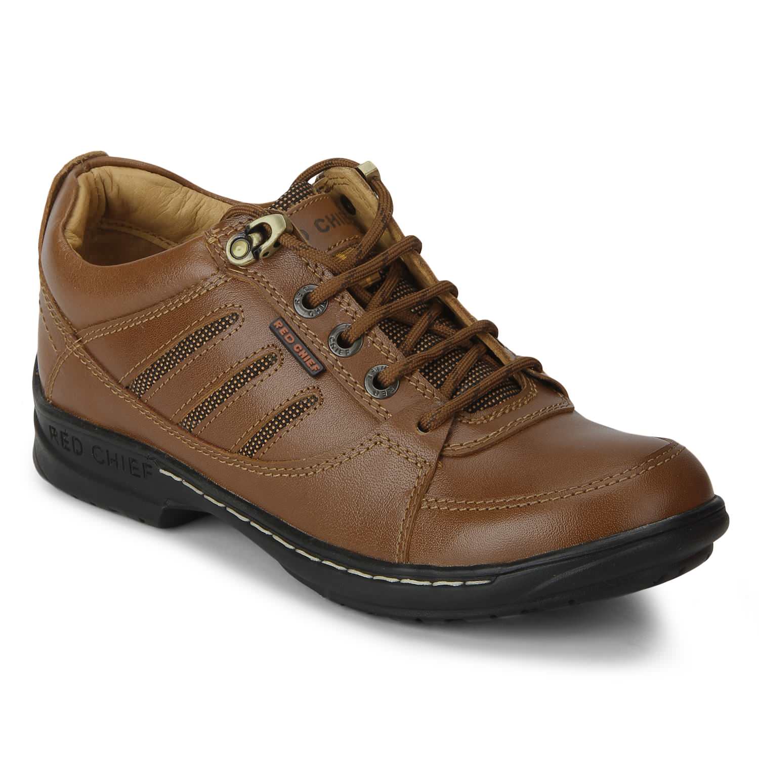 Buy Red Chief Tan Men Outdoor Casual Leather Shoes (RC6019 287) Online ...
