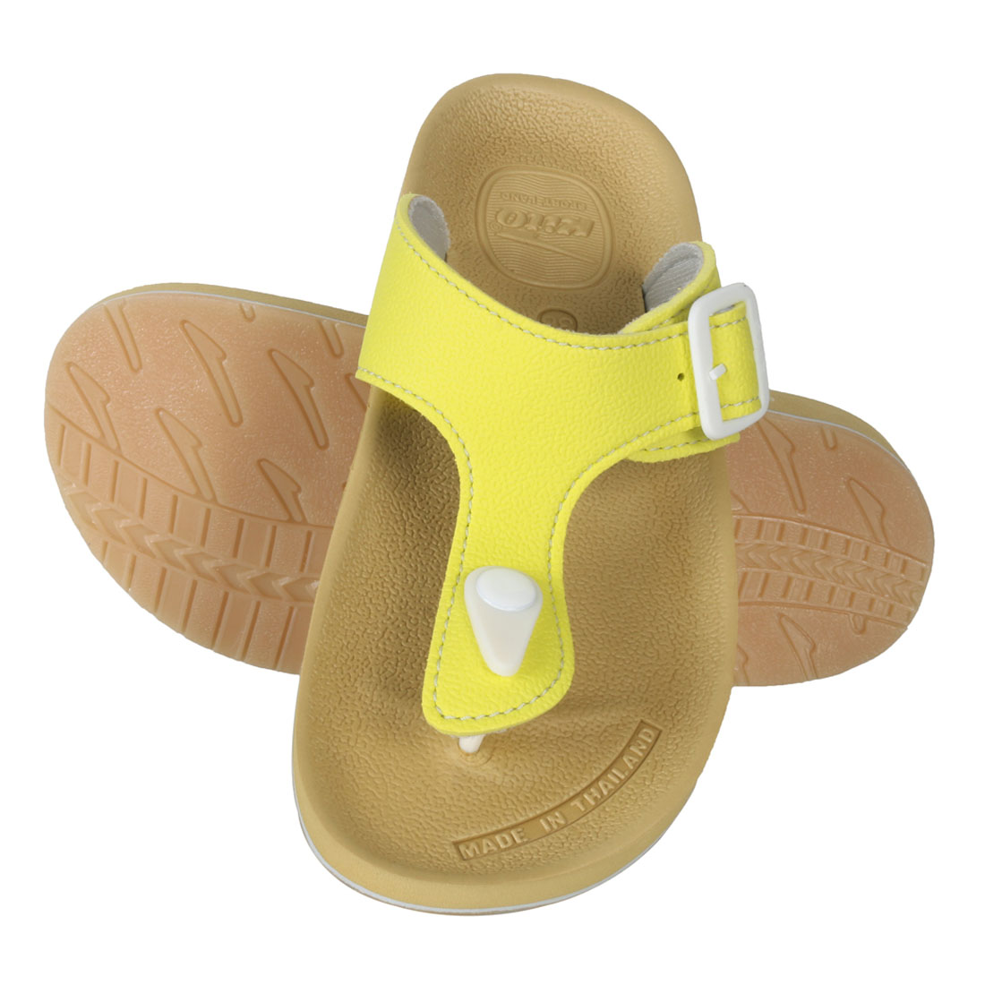 Buy Kito Women's Yellow Flip Flops Online @ ₹499 from ShopClues