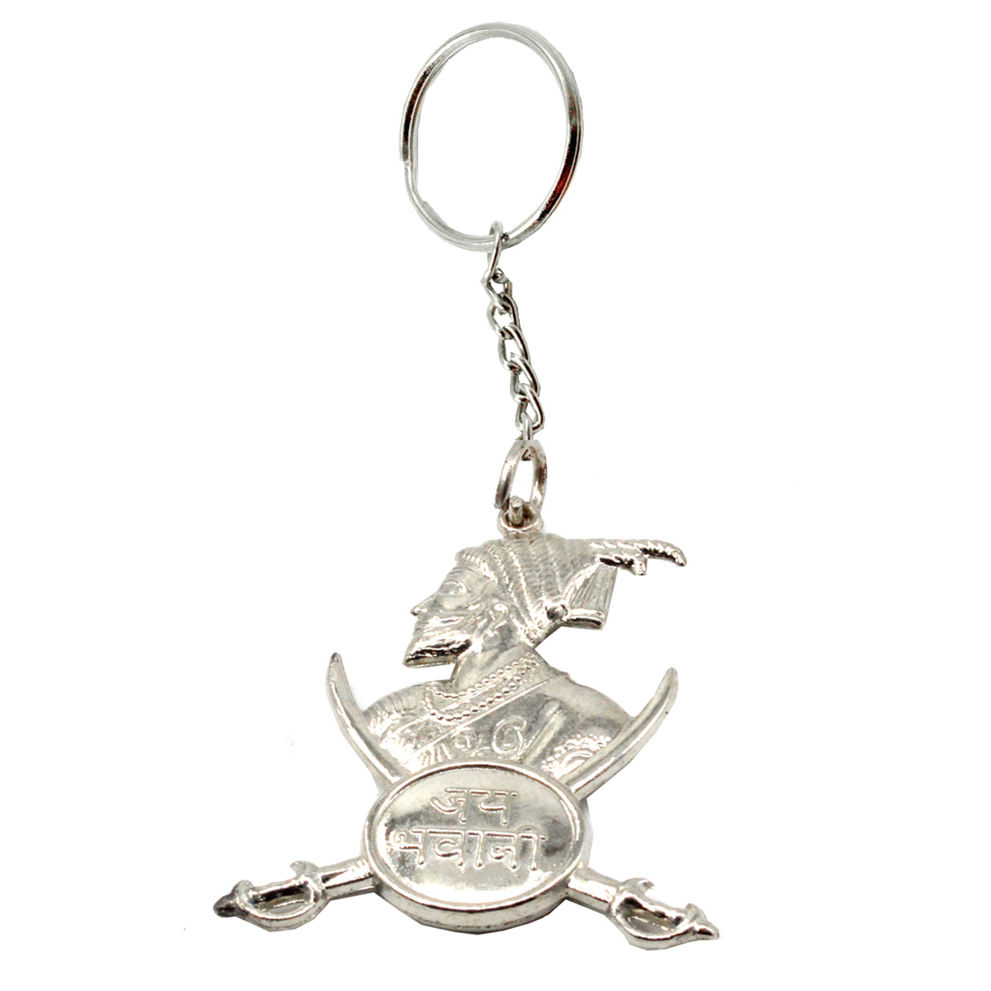 Buy Faynci Jay Bhavani Silver Chatrapati Shivaji Maharaj with Bhavani ...