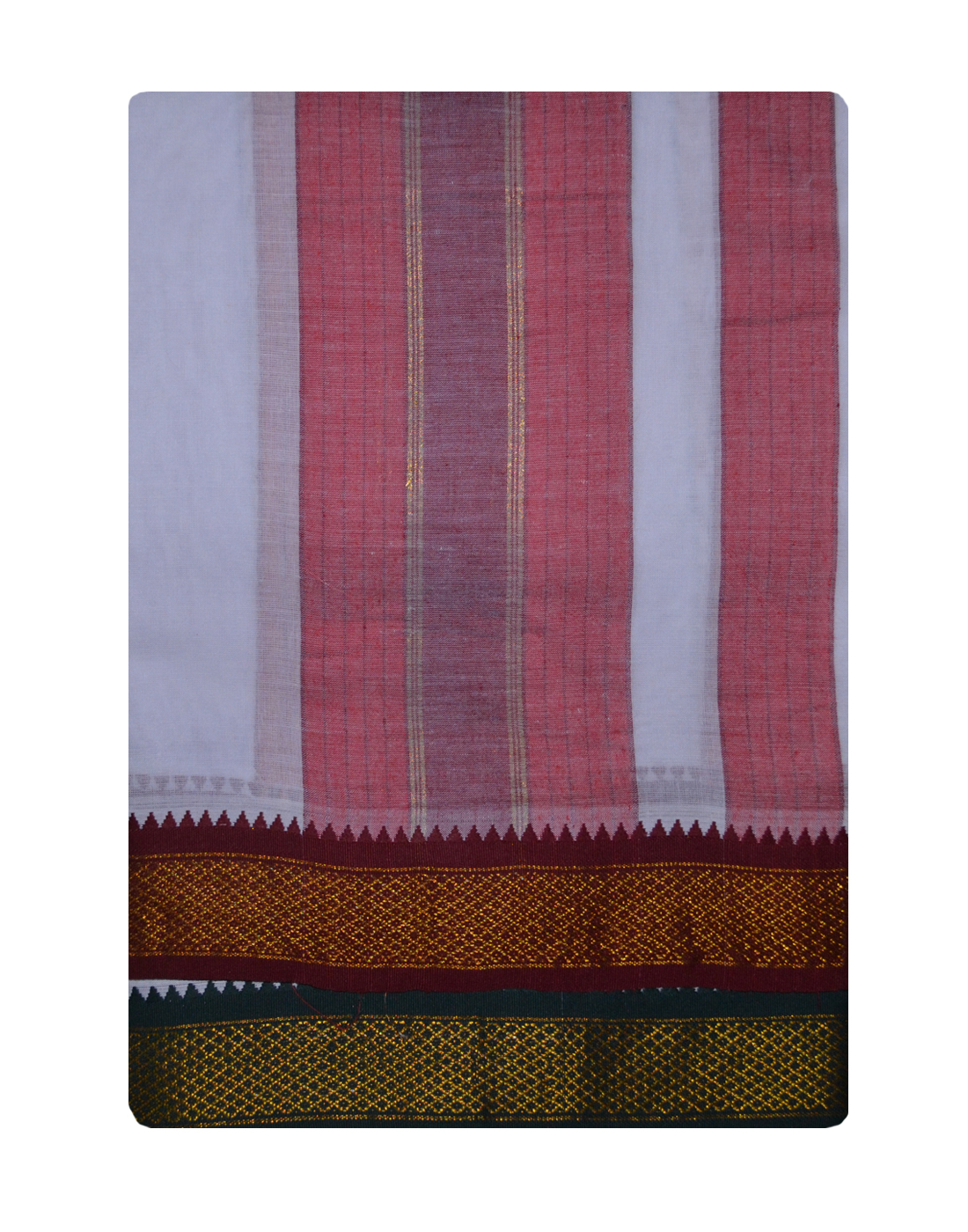 Buy JISB 9X5 Panjagajam Iyer Dhoti Online @ ₹999 from ShopClues