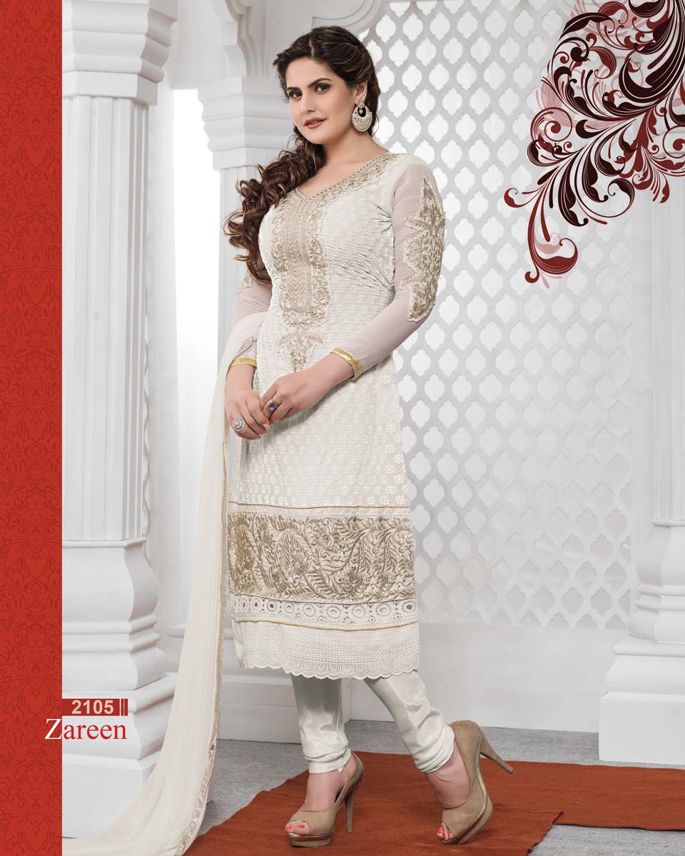 Buy KHUSHALI GEORGETTE KARACHI WORK SALWAR SUIT ZAREEN 05 Online ...