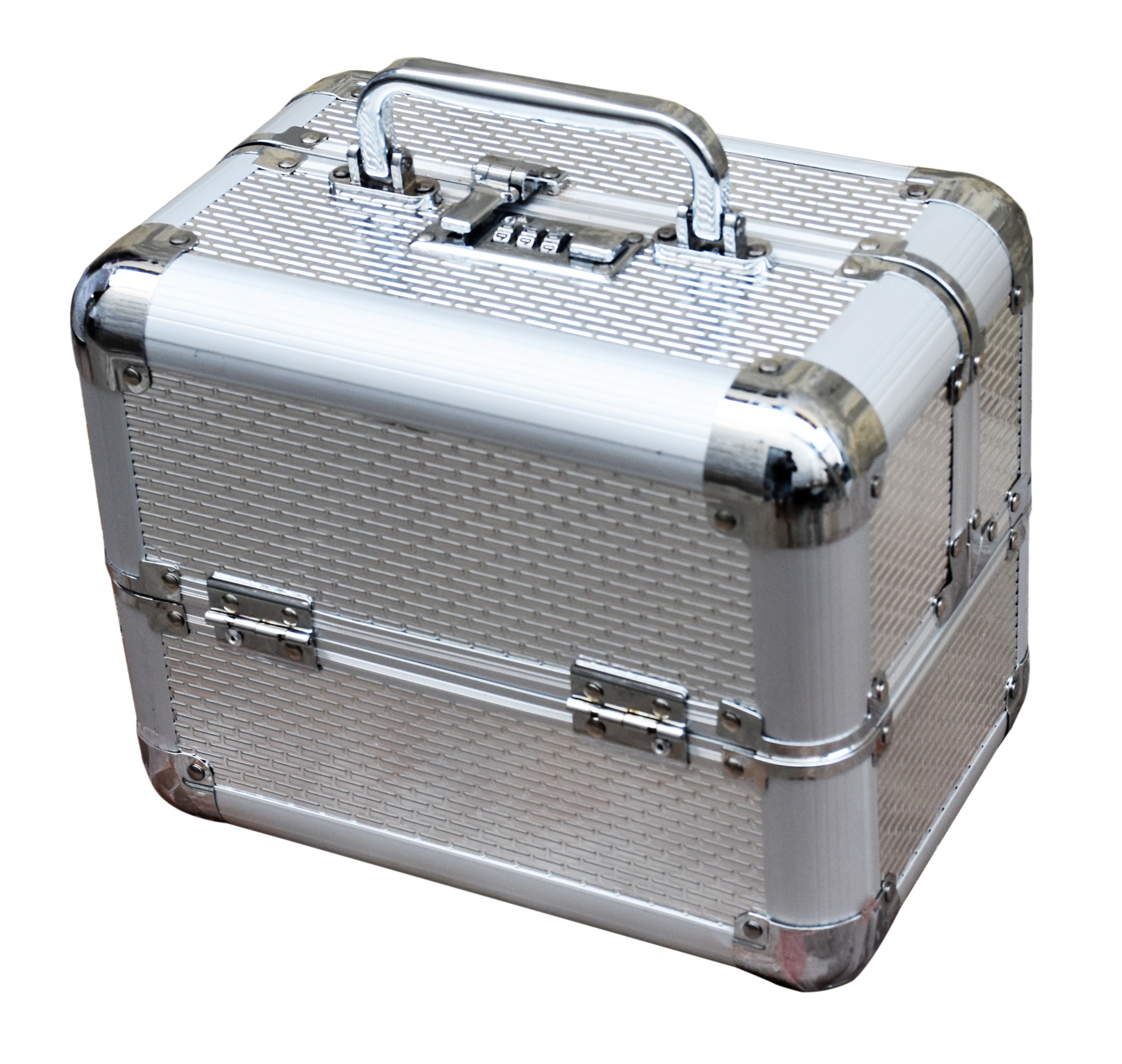 Buy Pride Smile to store cosmetics Vanity Box (Silver) Online @ ₹200 ...